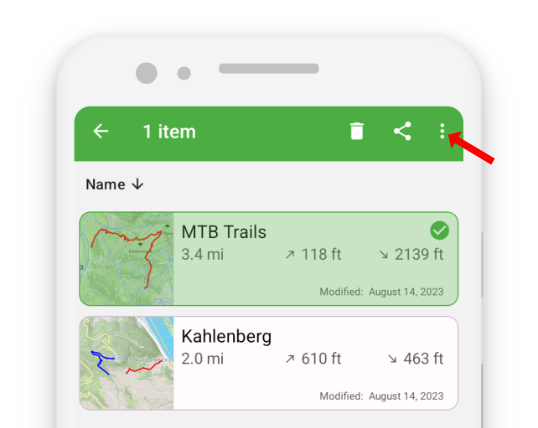 Duplicate Maps Touchtrails Route Planner At Your Fingertip
